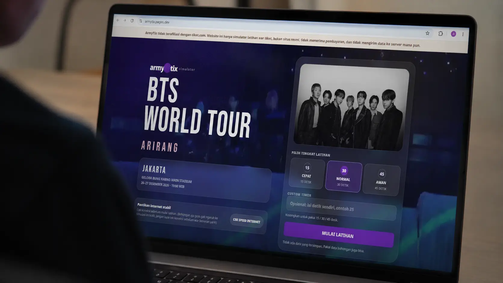 Cara War Tiket BTS Jakarta 2026: Ini Jadwal dan Link Simulasinya ...
